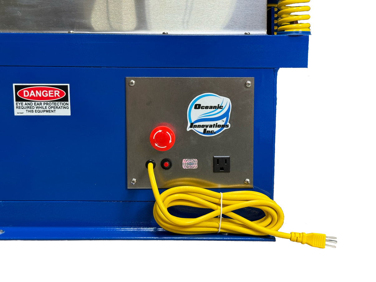 Vibration Deburr Machine Whisper Shake 2.5 Cubic Foot Vibratory Finish ...