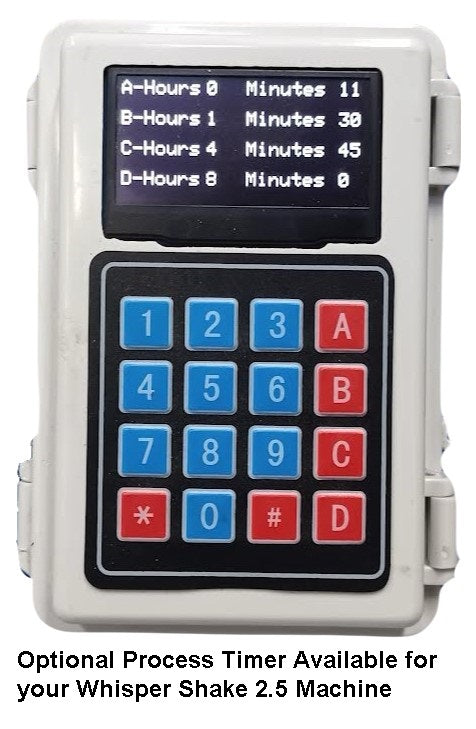 Vibration Deburr Machine Whisper Shake 2.5 Cubic Foot Vibratory Finish ...